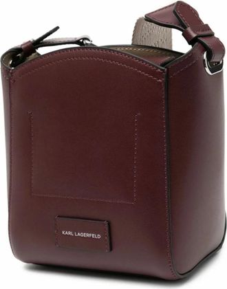 Karl Lagerfeld K Circle Umh&auml;ngetasche - - Bags - Damen - Rot - ONE SIZE