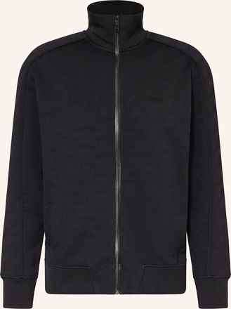 HUGO BOSS Sweatjacke Mirror schwarz
