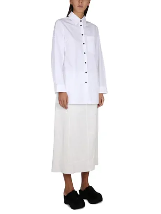 Jil Sander Poplin Cotton Shirt - White