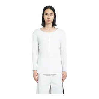 Ann Demeulemeester Herren, Oberteile, Wei&szlig;, MGr&ouml;&szlig;e