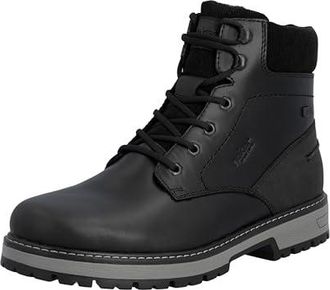 Rieker Homme F8303 Bottes à Lacets, Noir, 42 EU