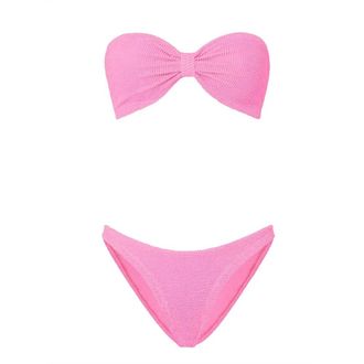 Hunza G Jean Bikini - - Swimwear - Damen - Rosa - ONE SIZE