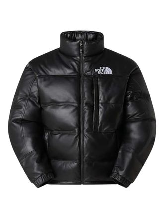 The North Face stand-collar chest-logo jacket - Noir