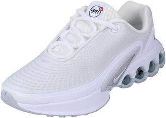 Nike Nike Chaussures de course Air Max Dn (Gs) pour homme, Blanc/blanc/argent&eacute; m&eacute;tallis&eacute;, 6