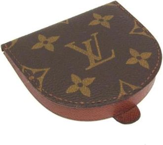 Louis Vuitton unisex, Pre-owned, Brun, Taille: ONE Size Portefeuille en toile Vintage Pre-owned
