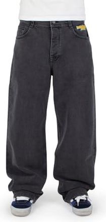 Homeboy Unisexe X-Tra Monster Pencil Denim Pantalon Washed Grey 27 L32