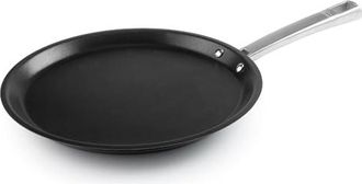 Lacor 45729 - Feinschmecker-Crêpesmaker, Edelstahl 18/10, QuanTanium Antihaftbeschichtung mit Titan, PFOA-frei, ergonomischer Griff, Sandwich-Wärmediffusorb