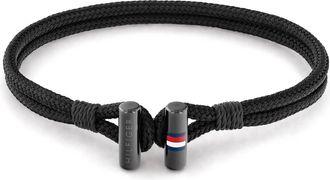 Tommy Hilfiger Jewelry Armband für Herren aus Nylon Schwarze Farbe - 2790336