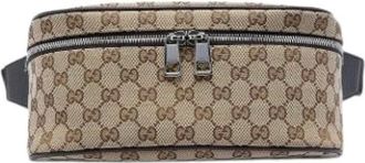 Gucci Sac banane Pre-owned - Femme - Pre-owned - Beige - Taille: ONE Size