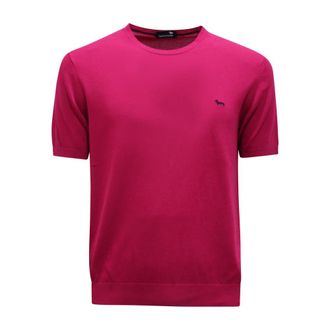 Harmont & Blaine Homme, Tops, Rose, Taille: S Hrn239 Maglia Knitted