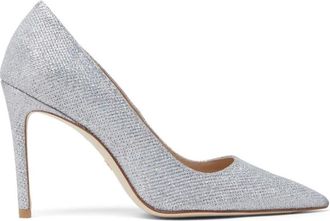 Stuart Weitzman Femme, Chaussures, Gris, Taille: 39 EU Stuart 100 Pump
