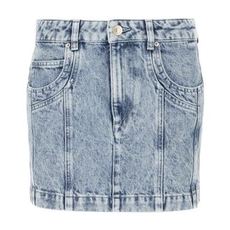 Isabel Marant Juana Denim Minirock - - Skirts - Damen - Blau - M