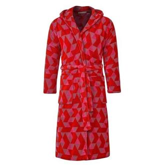 Bown of London Robe de chambre &agrave; capuche pour femme - Diamant rose (M, m)