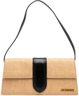 Jacquemus Pre-owned Raphia sacs-ports-paule - Femme - Pre-owned - Beige - Taille: ONE Size