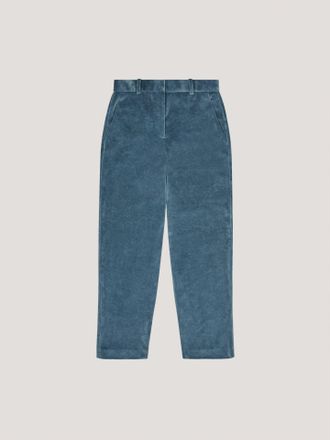 Circolo 1901 Carrott velour trousers Mineral 811 / 40