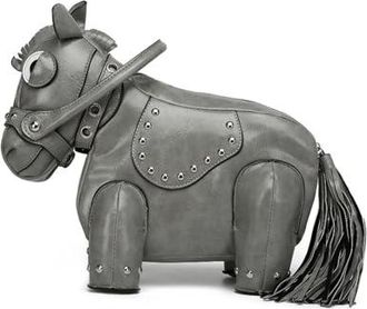 Generic Sac &agrave; main tridimensionnel en forme de poney, sac bandouli&egrave;re diagonale &agrave; une seule &eacute;paule, joli assemblage, design tendance et personnalis&eacute;