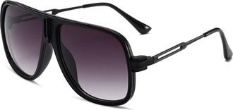 SHEEN KELLY Retro 80er Vintage Piloten Sonnenbrillen Metall Damen Herren Die klassische eyewear Neutral Große Transparente brillen Luxus