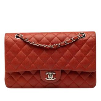 Chanel Sac bandouli&egrave;re classique pr&eacute;-poss&eacute;d&eacute; - Femme - Pre-owned - Rouge - Taille: ONE Size