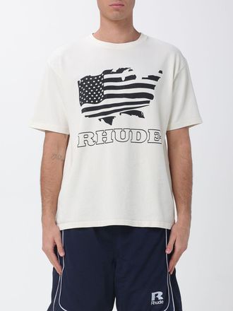 Rhude T-Shirt Homme couleur Blanc