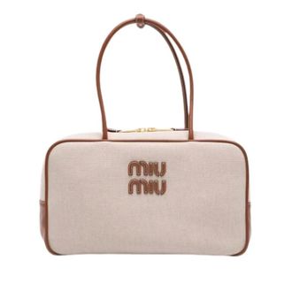 Miu Miu Pre-owned Beau Bag - Femme - Pre-owned - Beige - Taille: ONE Size