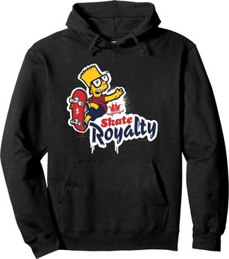 The Simpsons Bart Simpson Skate Royalty Pullover Hoodie