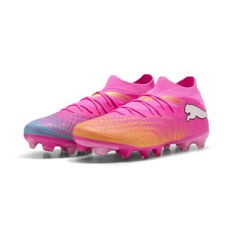 Puma Chaussure de football FUTURE 9 MATCH FG/AG Unisexe, Chaussures, Rose, 44