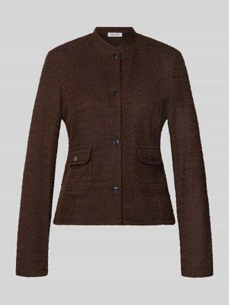 More & More Blazer mit Viskose-Anteil in Boucl&eacute;-Optik