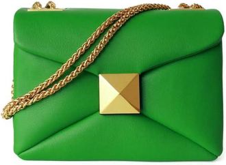 Generic NYSBH Sac &agrave; bandouli&egrave;re tendance en cuir v&eacute;ritable pour femme Petit sac carr&eacute; en cuir de vache, Vert