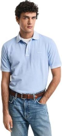 GANT Sunfaded SS Polo, Fresh Blue, XXL Hommes