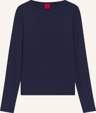 HUGO BOSS Hugo Longsleeve Dasiia blau