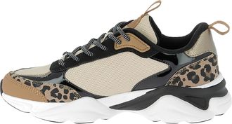 Les Tropeziennes dresco Damen Arya Freizeitschuhe, Sneaker, Leopard Multi, 39 EU