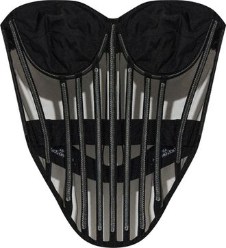 Dolce & Gabbana R&uuml;ckenfreies Top - - Tops - Damen - Schwarzk - S