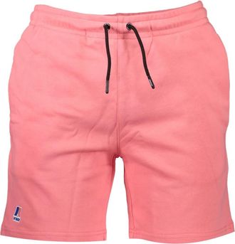 K-Way Homme, Sport, Rose, Taille: 2XS Le Vrai Dorian Poly Cotton Shorts