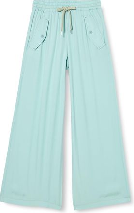 Pinko Damen Vergebung Twill Viskose L&auml;ssige Hose, E68_bruma Grau, XXS