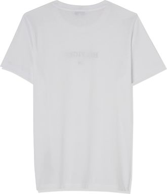 Tommy Hilfiger Exclusive Hilfiger C-nk Reg Tee Kurzarm Strickoberteile Damen, Weiß (White), M