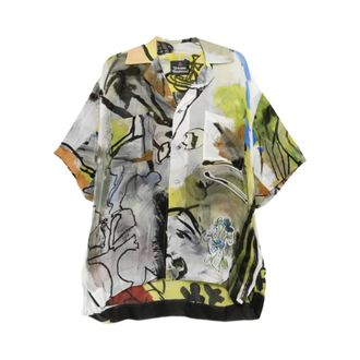 Vivienne Westwood Homme, Chemises, Multicolore, Taille: M Camp Shirt Wonderland