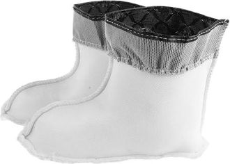 Frcolor Doublure Isolante pour Bottes de Pluie Homme Chaussettes Hautes Imperm&eacute;ables en Coton Long 15 CM Semelles Antid&eacute;rapantes Amovibles Doublures Chaudes e