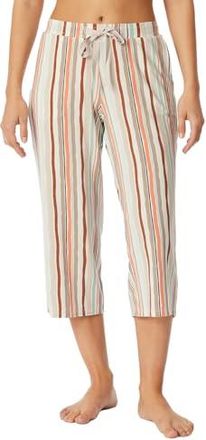 Schiesser Damen Schlafhose 3/4 Lang-Mix + Relax Bas de Pijama, Multicolore 5_181193, 36 Femmes