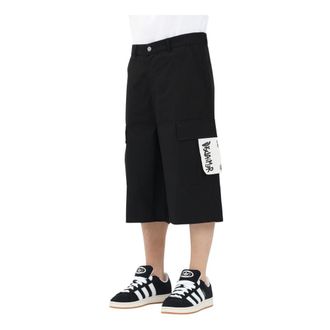 Disclaimer Homme, Shorts, Noir, Taille: M Shorts Bermuda Cargo Urbain Noir