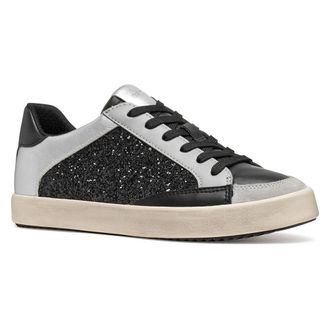 Geox Damen D BLOMIEE Sneaker, Black, 37 EU