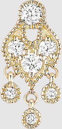 Stone Paris Boucle doreille Bouton Sultane Or Diamants (vendue à lunité)