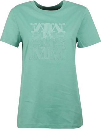 Max Mara Femme, Tops, Bleu, Taille: 40 FR T-shirt Giovane