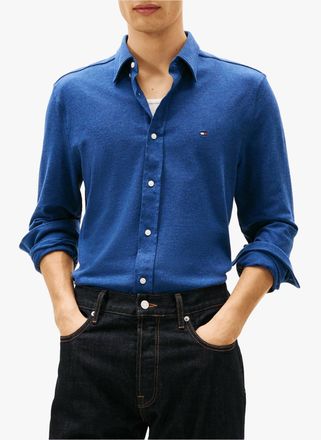 Tommy Hilfiger Chemise en jersey de coton avec logo