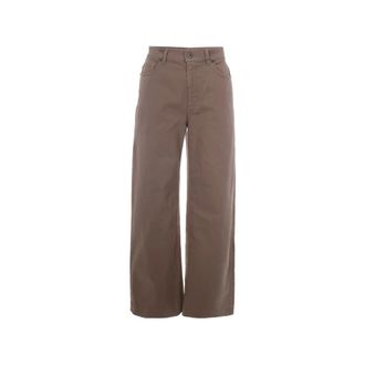 P.A.R.O.S.H. Cuoricini Wide Hosen - - Trousers - Damen - Beige - XS