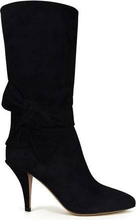 Valentino Garavani Stiefel - Bow-Tie Boots - Gr. 36,5 (EU) - in Schwarz - f&uuml;r Damen