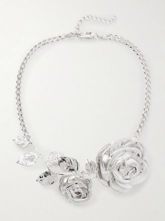 Magda Butrym Silberfarbene Kette