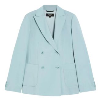 Max Mara Elegantes Kleid - - Jackets - Damen - Blau - 2XS