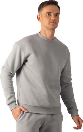 Carlheim Mens Sweatshirt Hudson Branded, Stone Grey, XX-Large