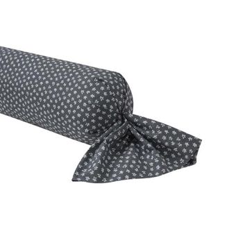 Origin Store Taie de traversin imprimée en Lyocell, Hortense, 85 x 185cm, Origin, Gris Anthracite