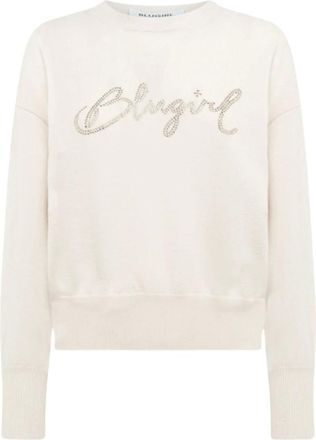 Blugirl Damen, Strickwaren, Weiß, XLGröße